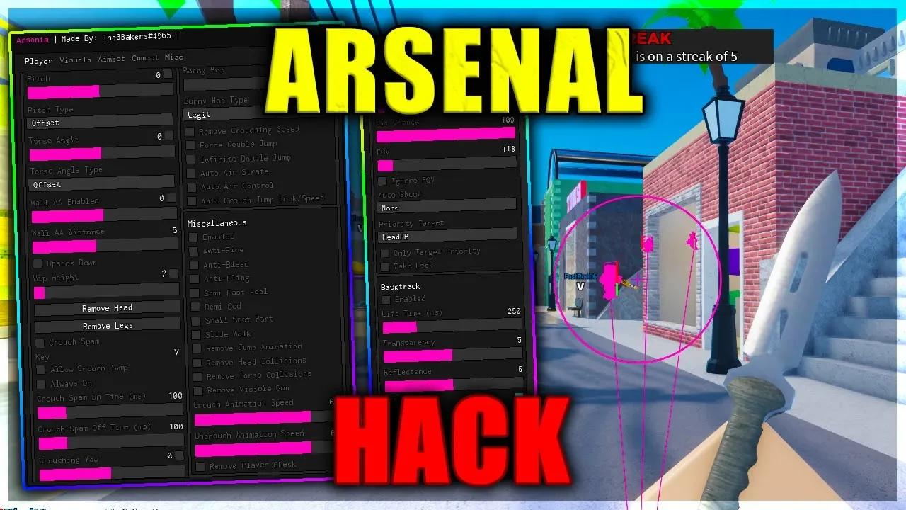 ROBLOX Arsenal SCRIPT HACK GUI 🔥 AIMBOT, ESP, SILENT AIM, HITBOX EXPANDER & MORE🔥| WORKING