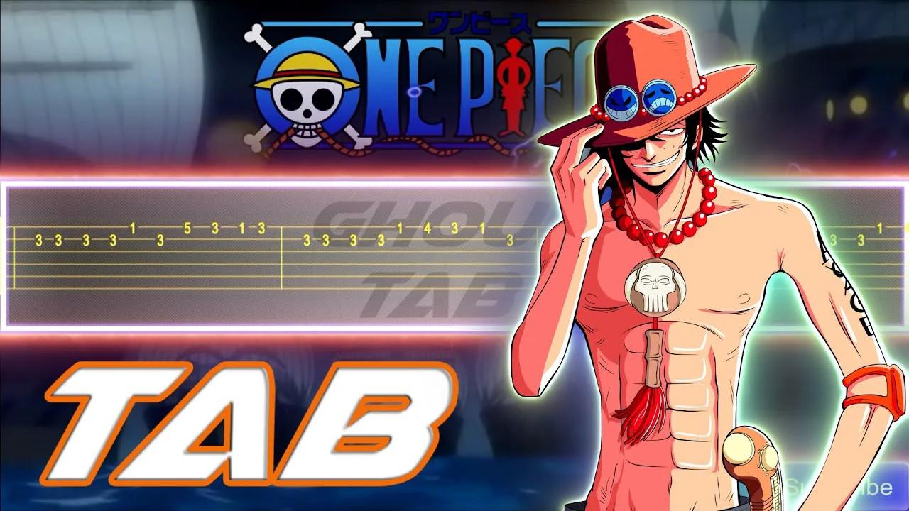 One Piece Opening 11 - Share the World (Guitar Tab 譜 Tutorial)