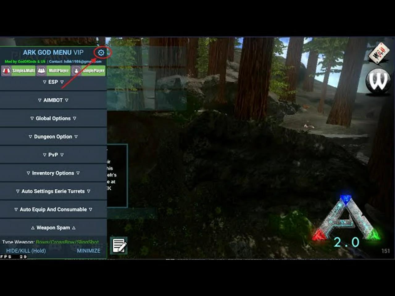 How to change languages in ARK: God Of Gods