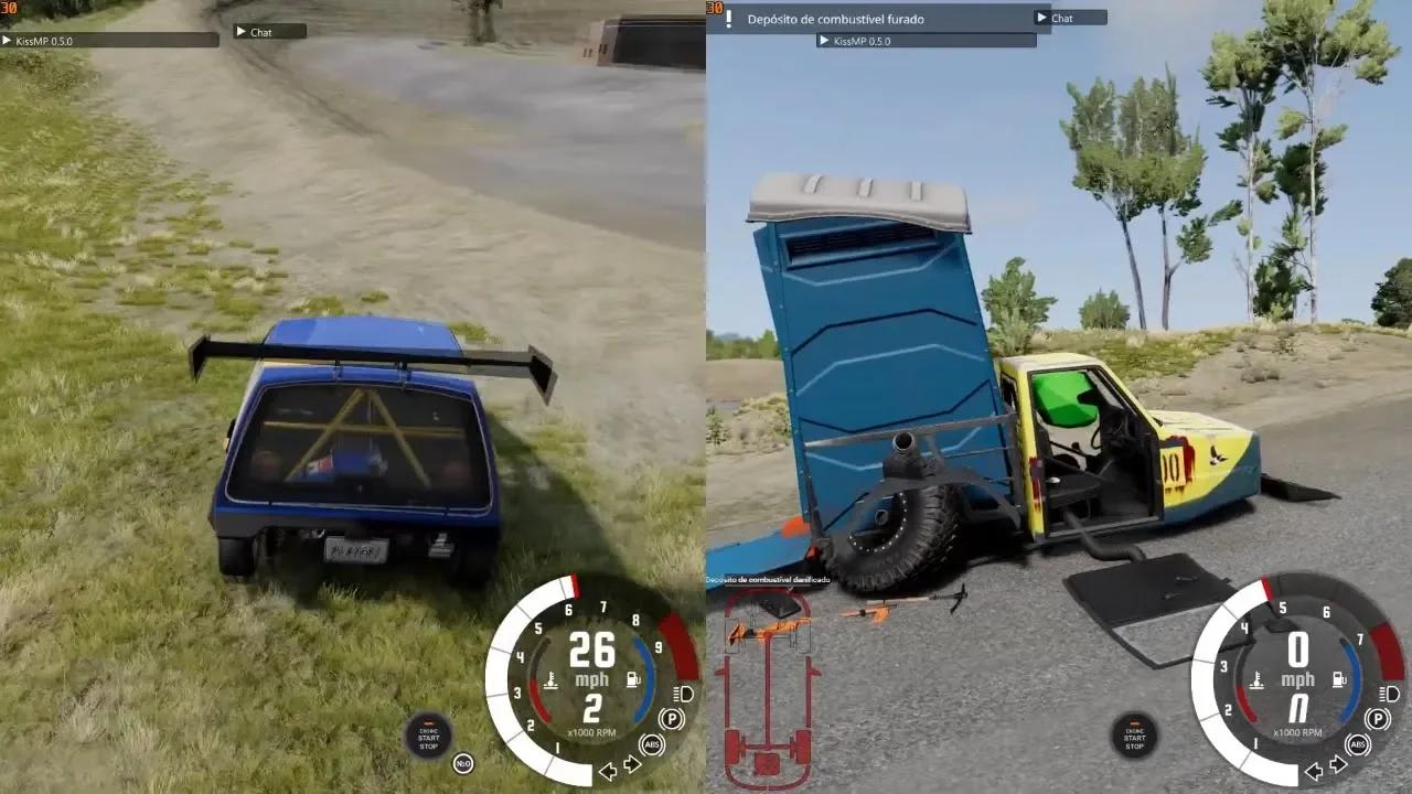 You Can Play BeamNG Splitscreen in 2024 - Free Roam Multiplayer with 2 ...