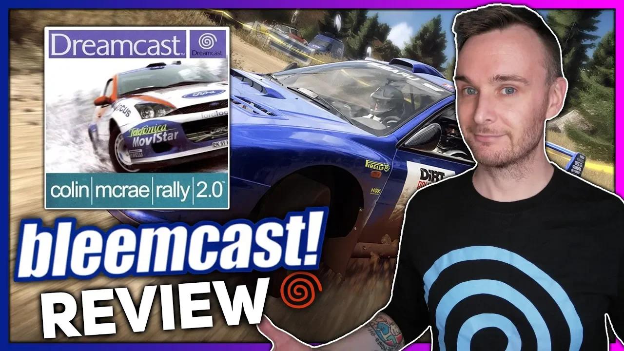 SEGA DREAMCAST BLEEMCAST REVIEW - COLIN MCRAE 2.0