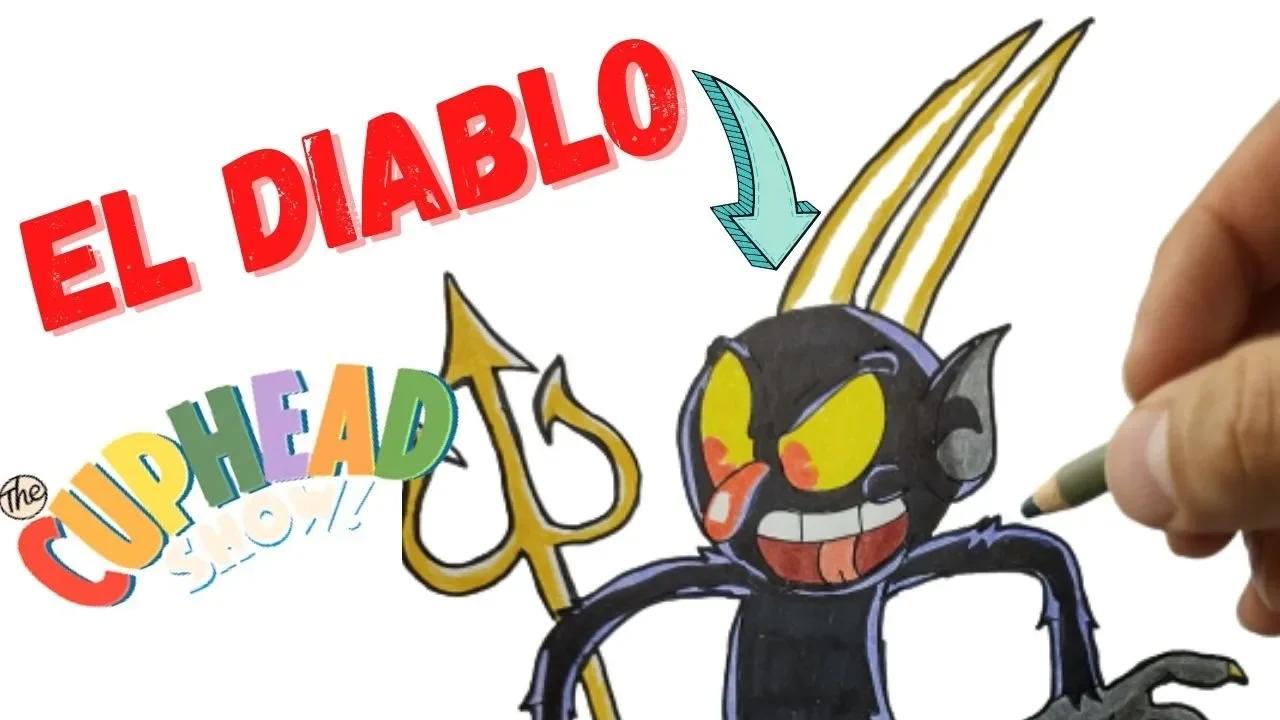 Cómo DIBUJAR al👹DIABLO del SHOW de CUPHEAD/How to DRAW DEVIL from THE ...