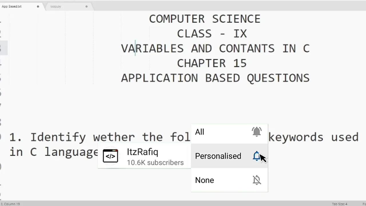 Application Based Questions - Chapter 15 | Class 9 Computer Science