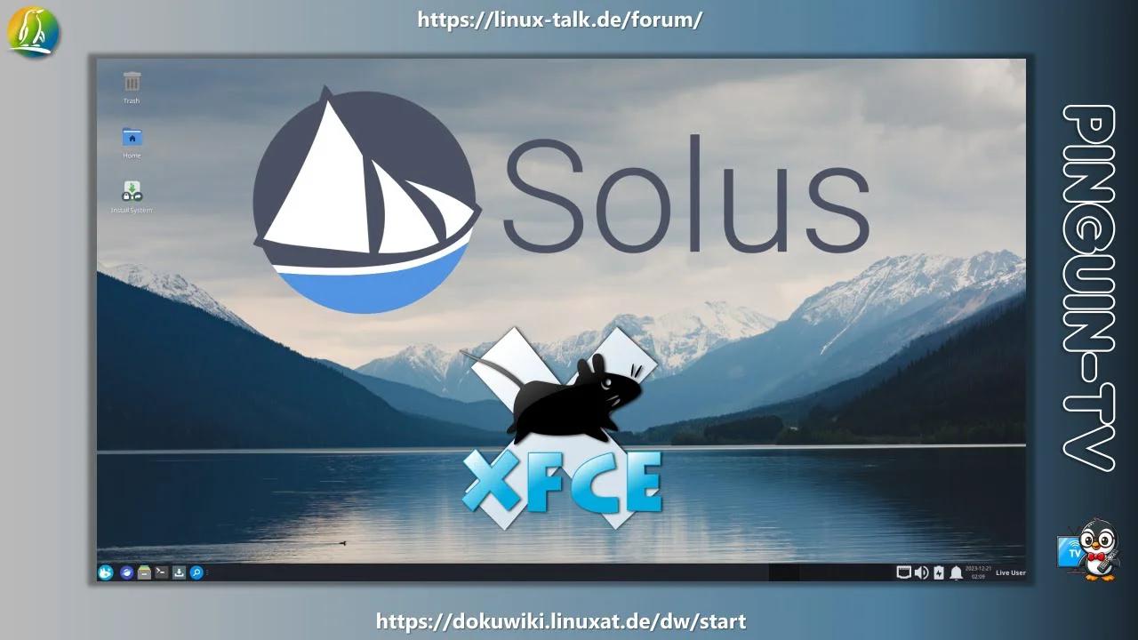 Solus mit #xfce Desktop #linux