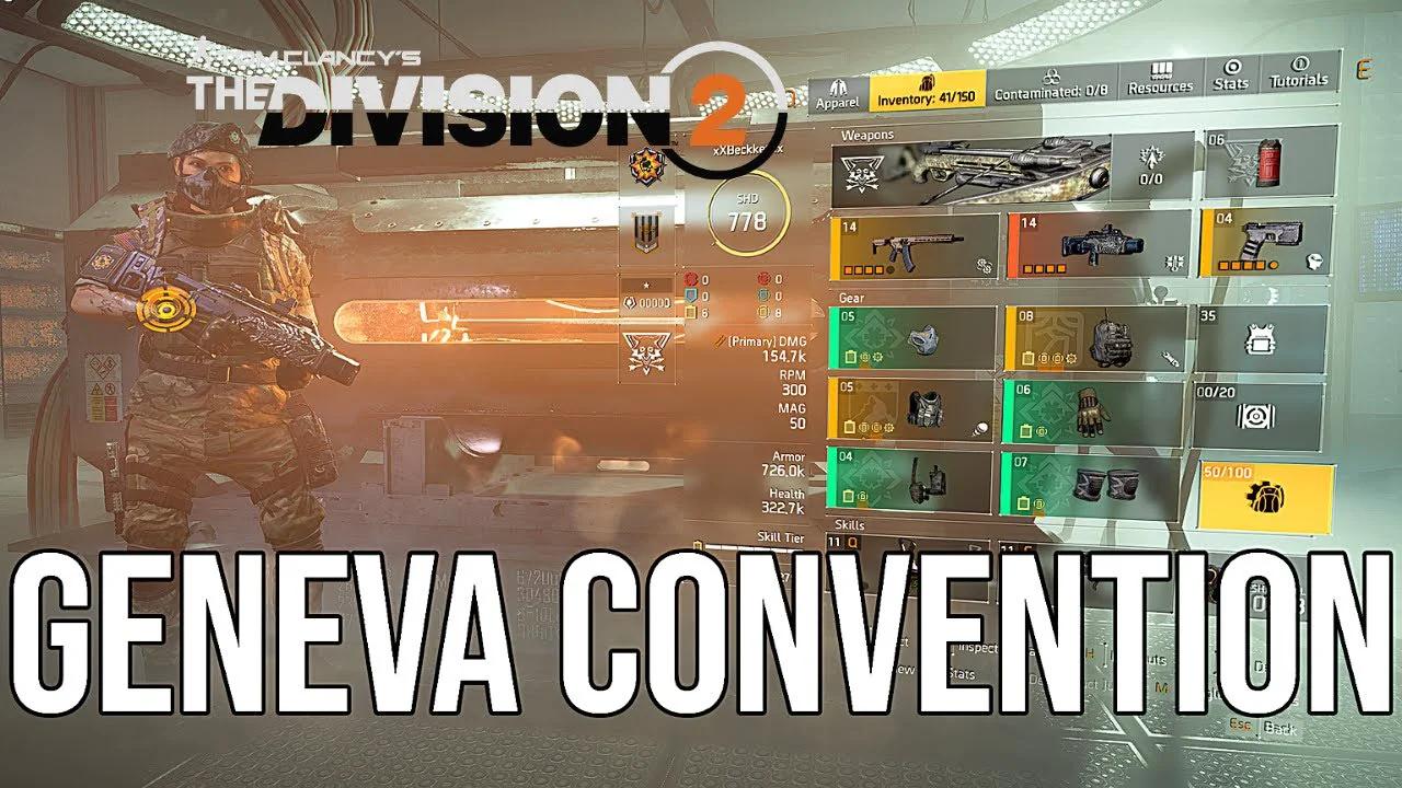 The Division 2 | Legendary Scorpio Healer Build | Future Initiative ...