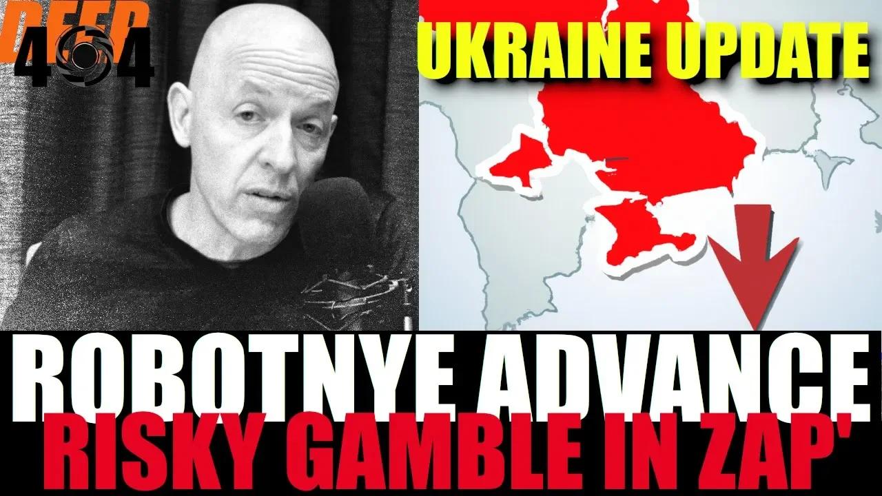 Robotyne - Tactical Advance - Risky manoeuvre by Ukraine
