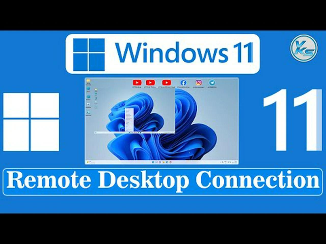 Windows 11 - How To Set Up Remote Desktop Connection