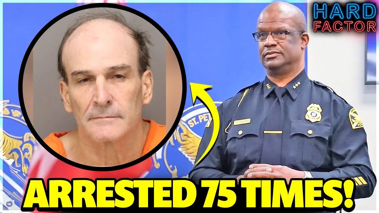 57-year-old Florida Man Arrested for 75th Time