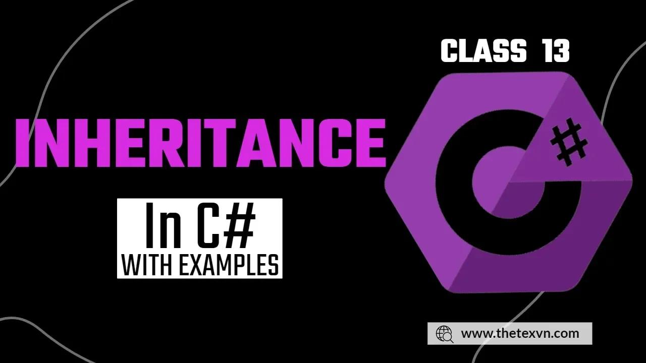 C Inheritence With Examples C Tutorial Class 13 In اردوहिन्दी