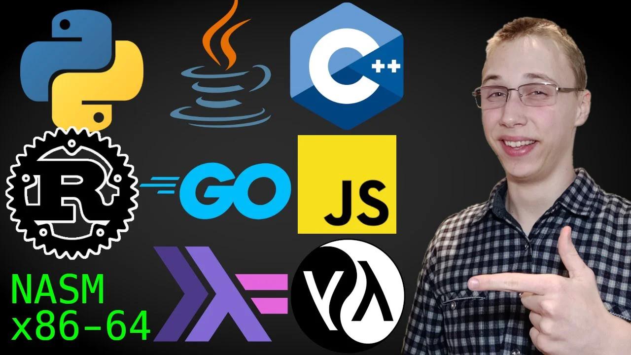Learn 10 Programming Languages In 10 Minutes Speedrun