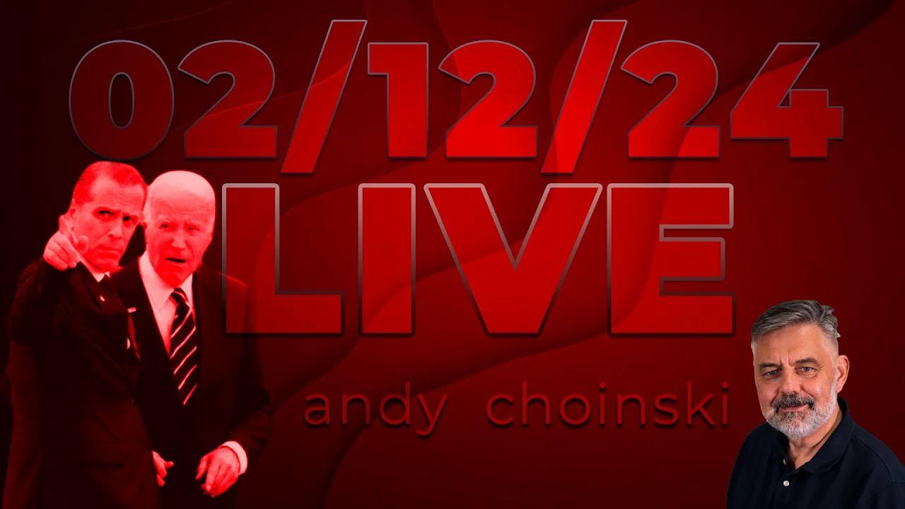 02/12/24 LIVE | Andy Choinski | Joe Biden ułaskawia Huntera Bidena