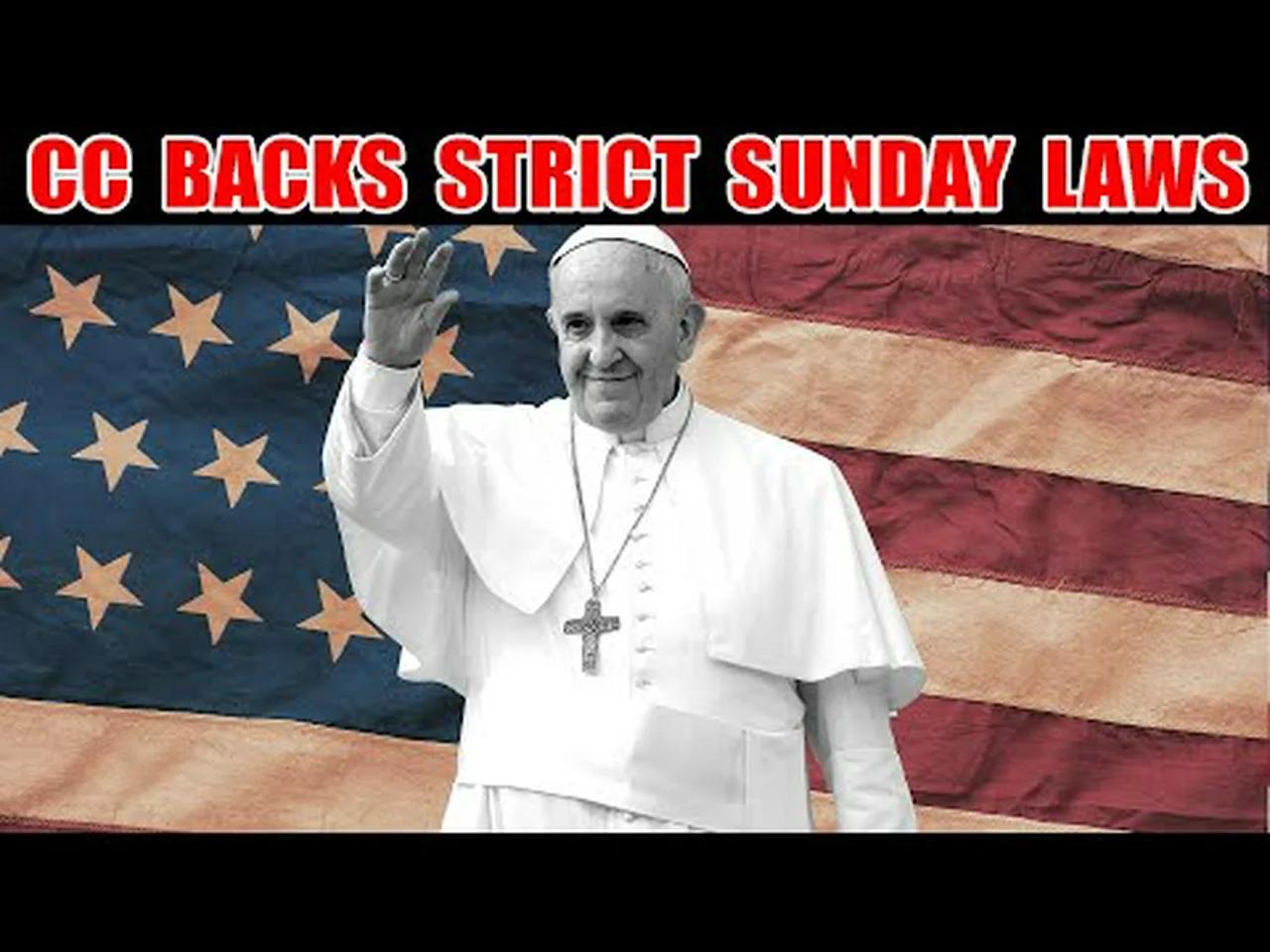 Catholic Church Backs Strict Sunday Laws. IRS Face Scan For Taxpayers ...