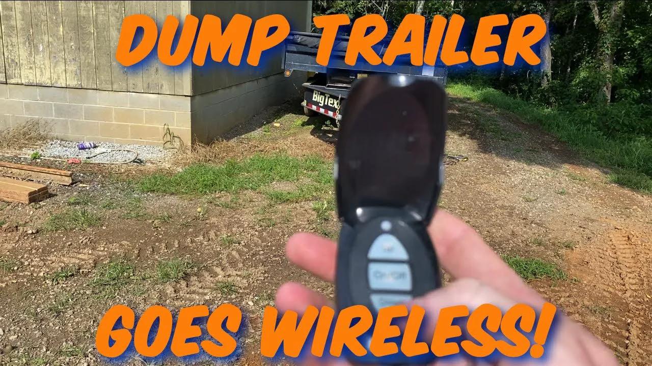 Dump Trailer Wireless Remote Install