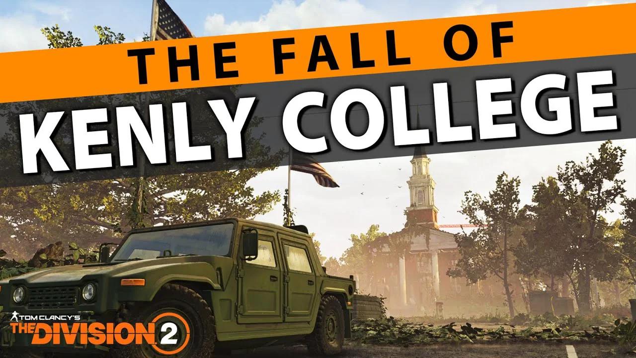 The Story Behind Kenly College || The Division 2