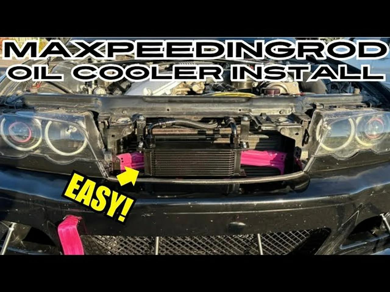 Maxpeedingrod 13 Row Oil Cooler Performance Boosted E46 330 M3 Oil