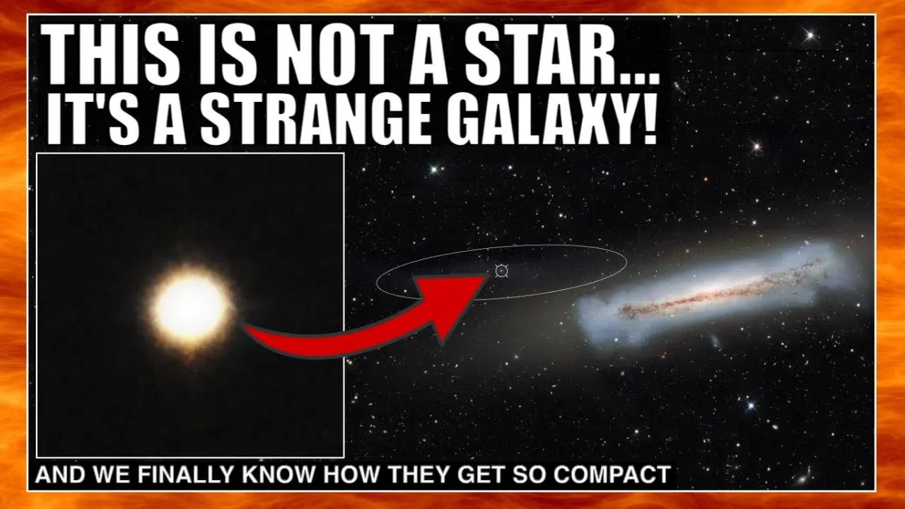 Weird Objects Are Actually Ultra Dense Galaxies With Millions of Stars ...