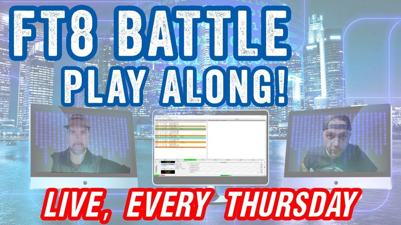 Ham Radio - FT8 weekly Battle - JOIN LIVE - FT8Off