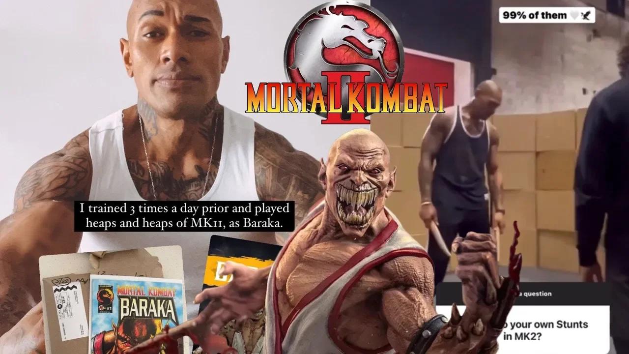 Mortal Kombat 2 CJ Bloomfield Posts His Inspirations For Baraka ...