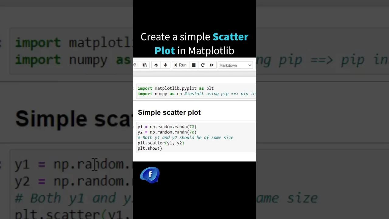 Scatter Plot In Matplotlib Python Shorts