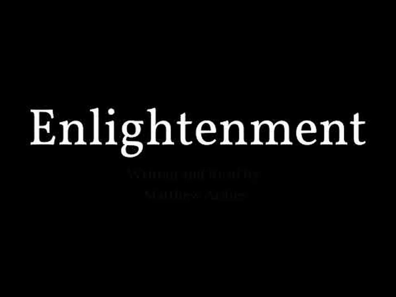 Short Story Reading: Enlightenment
