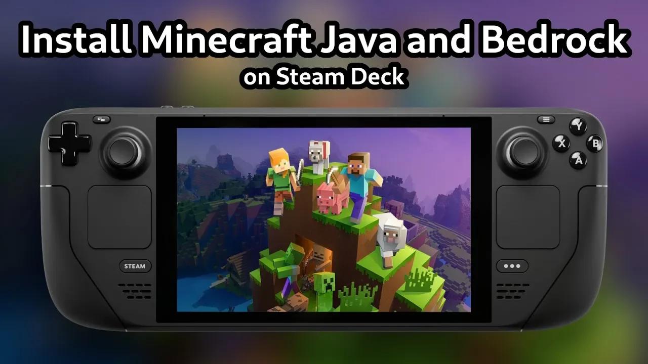 The ULTIMATE Minecraft on Steam Deck Guide!