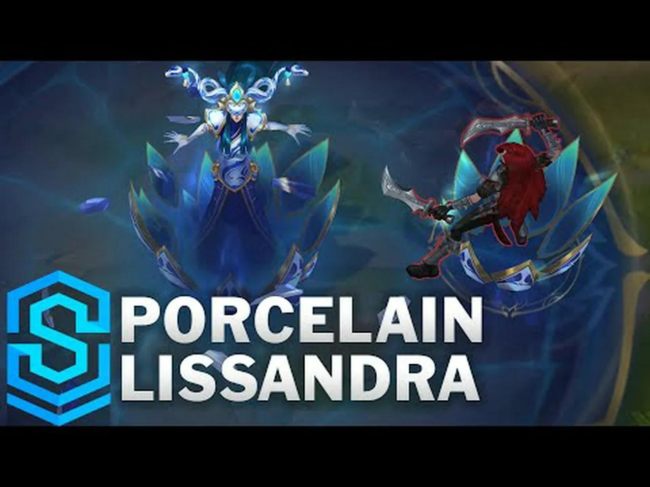 Porcelain Lissandra Skin Spotlight - Pre-Release - League of Legends