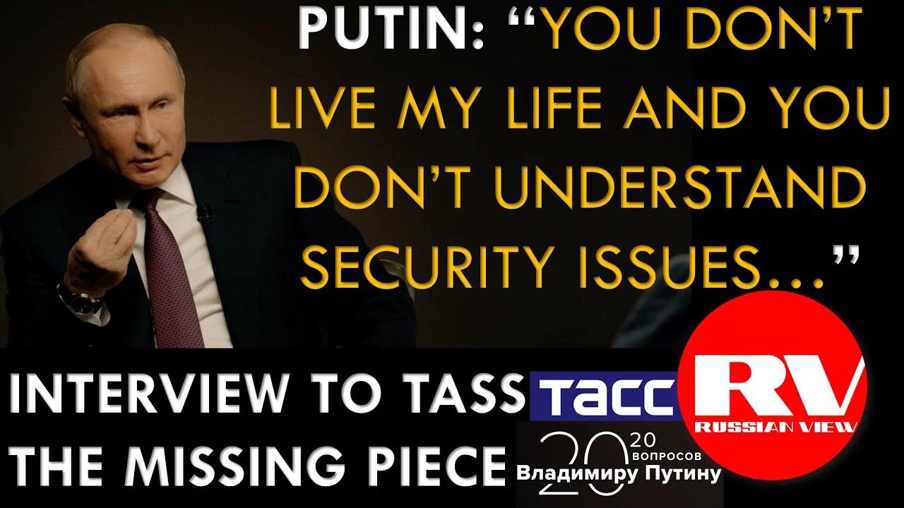 Putin on Children, Grandchildren and Personal Losses | TASS INTERVIEW ...
