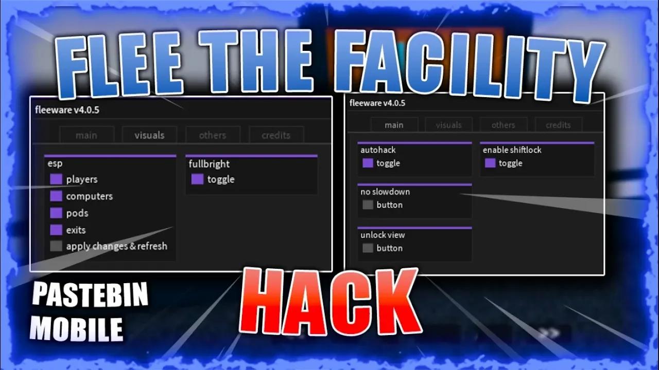 Flee The Facility Script/Hack GUI | Do ALL Computers, Computer Hack ...