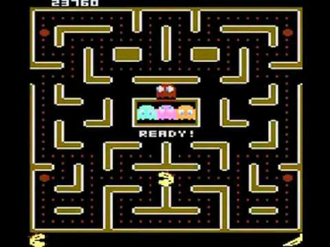 PAC-MAN COLLECTION ARARI 7800: ms. pac man banana start. 28,120