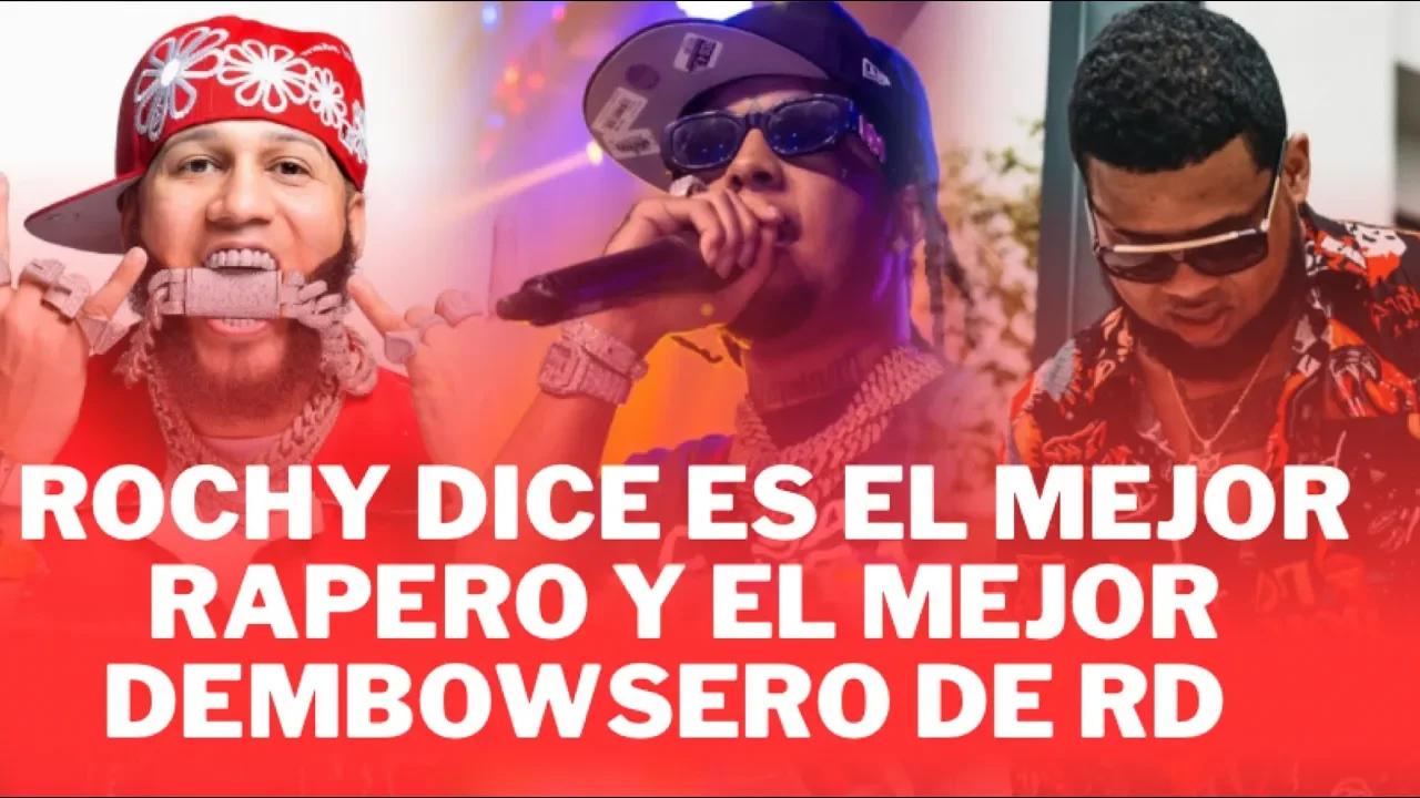 ROCHY RD ASEGURA SER MEJOR DEMBOWSERO QUE EL ALFA Y MEJOR RAPERO QUE LÁPIZ CONCIENTE