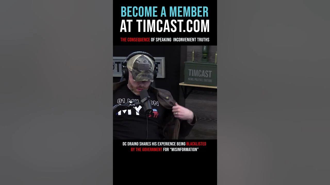 Timcast IRL - The Consequence Of Speaking Inconvenient Truths #shorts