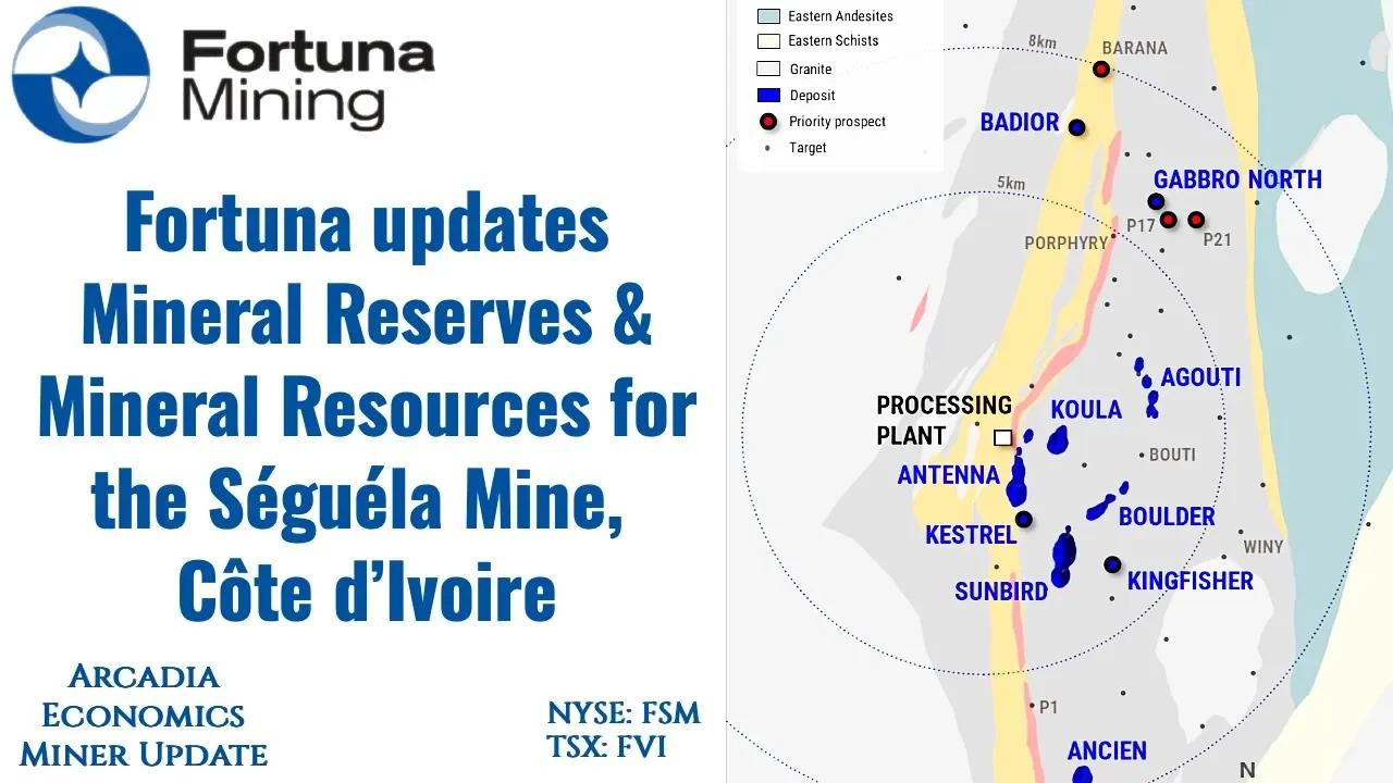 Fortuna Mining Updates Reserves and Resources For Séguéla Mine