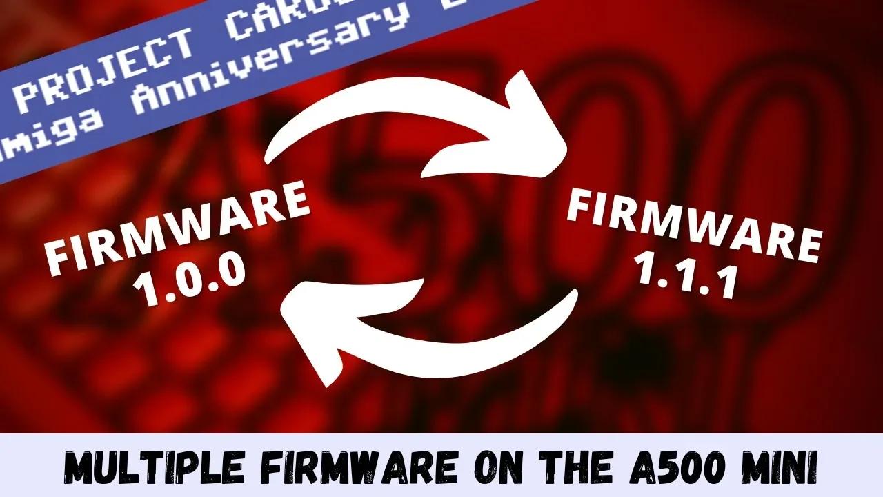 The A500 Mini: Pandory Mod AND 1.11!? MULTIPLE Firmwares? [PCUAAE Guide]