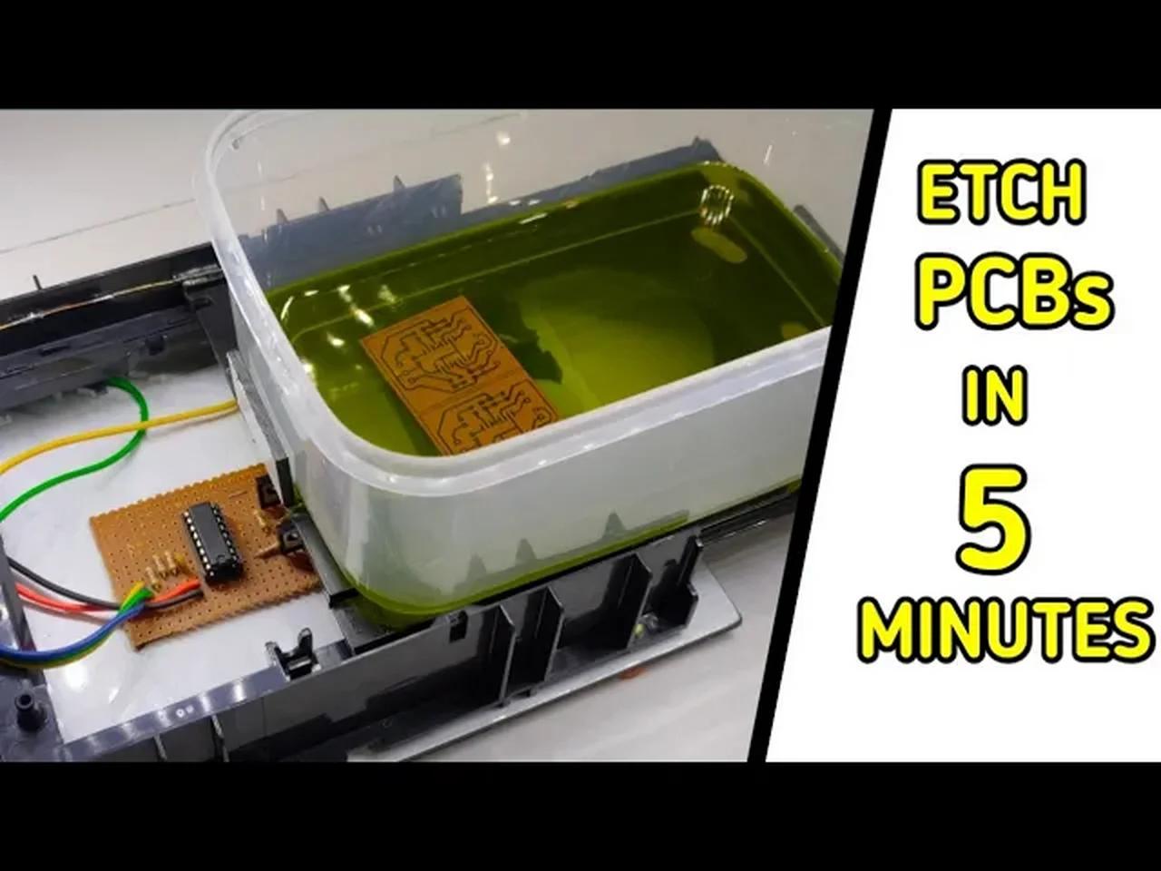 DIY PCB Shaker For Etching