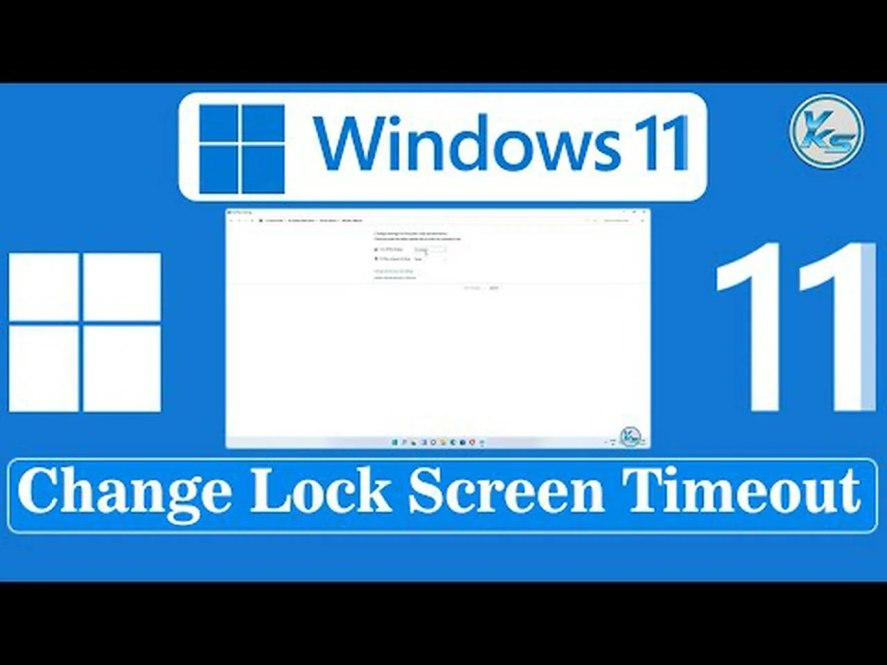 Change Windows 11 Lock Screen Timeout Settings Within Power Options
