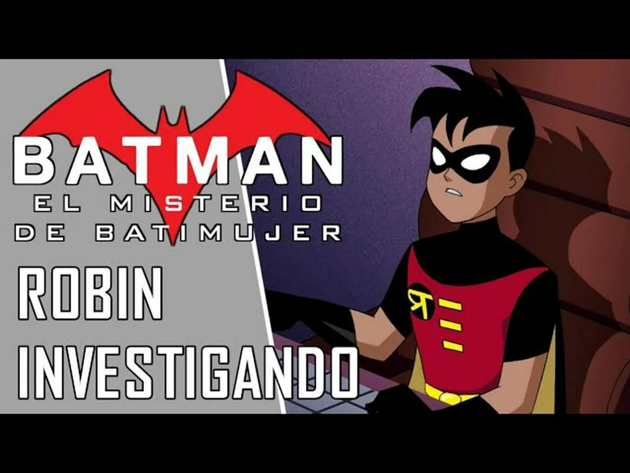 Batman Deduce el Misterio - Batman: El Misterio de Batimujer - Escena ...