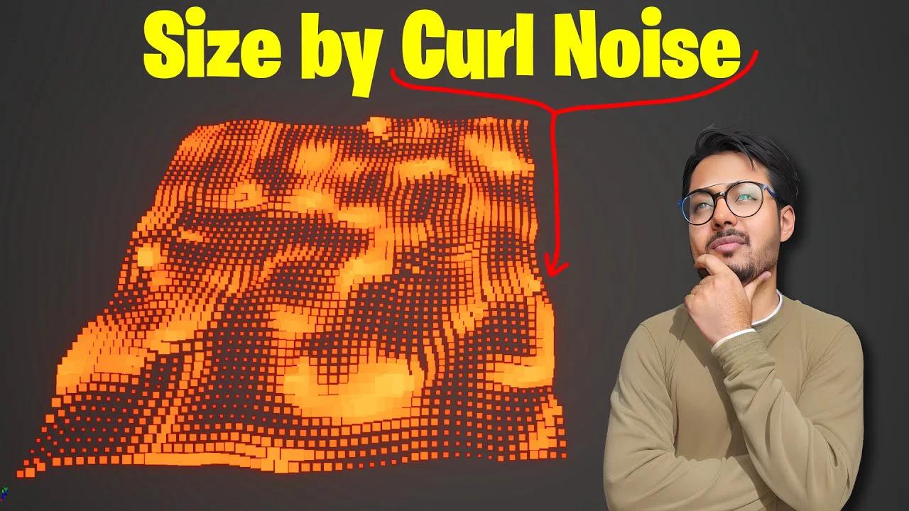 Size By Curl Noise In Unreal Engine 54 Niagara Tutorial