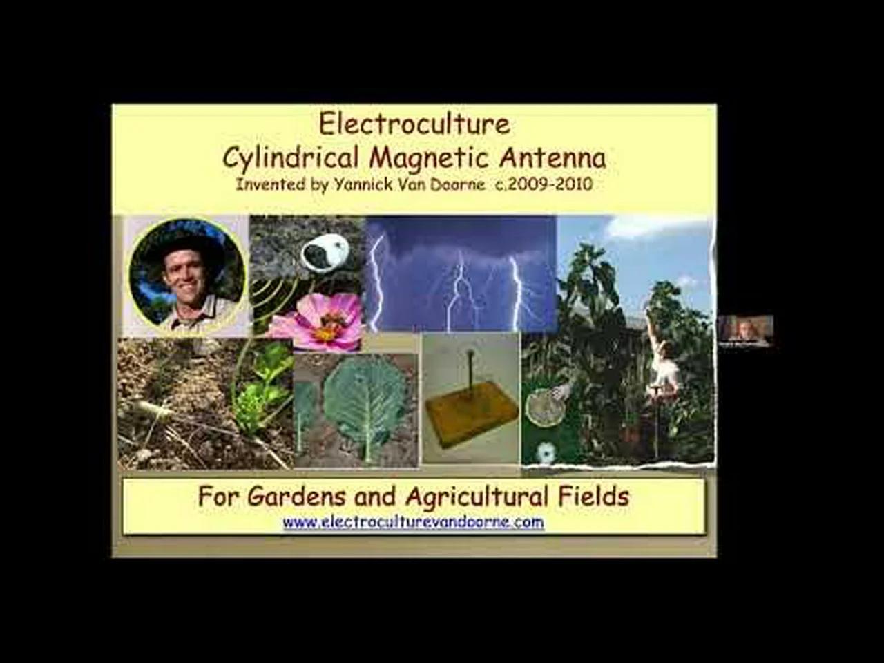 Electroculture part 1 Earth Magnetic cylindrical antenna or ...