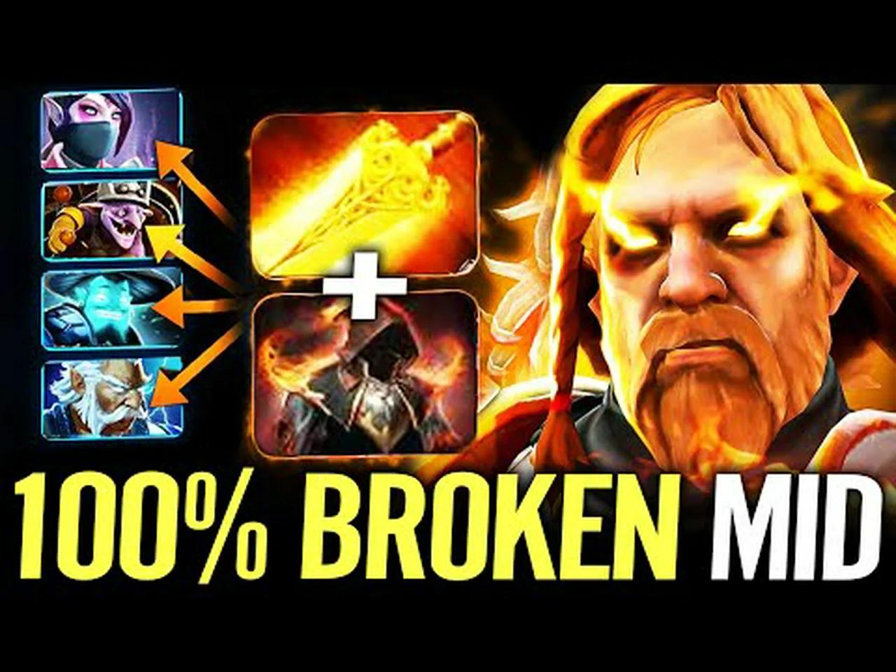 🔥 Omniknight MID IS BACK — Radiance + Cloak of Flames 105 DPS 78% Slow Burning META Dota 2 Pro