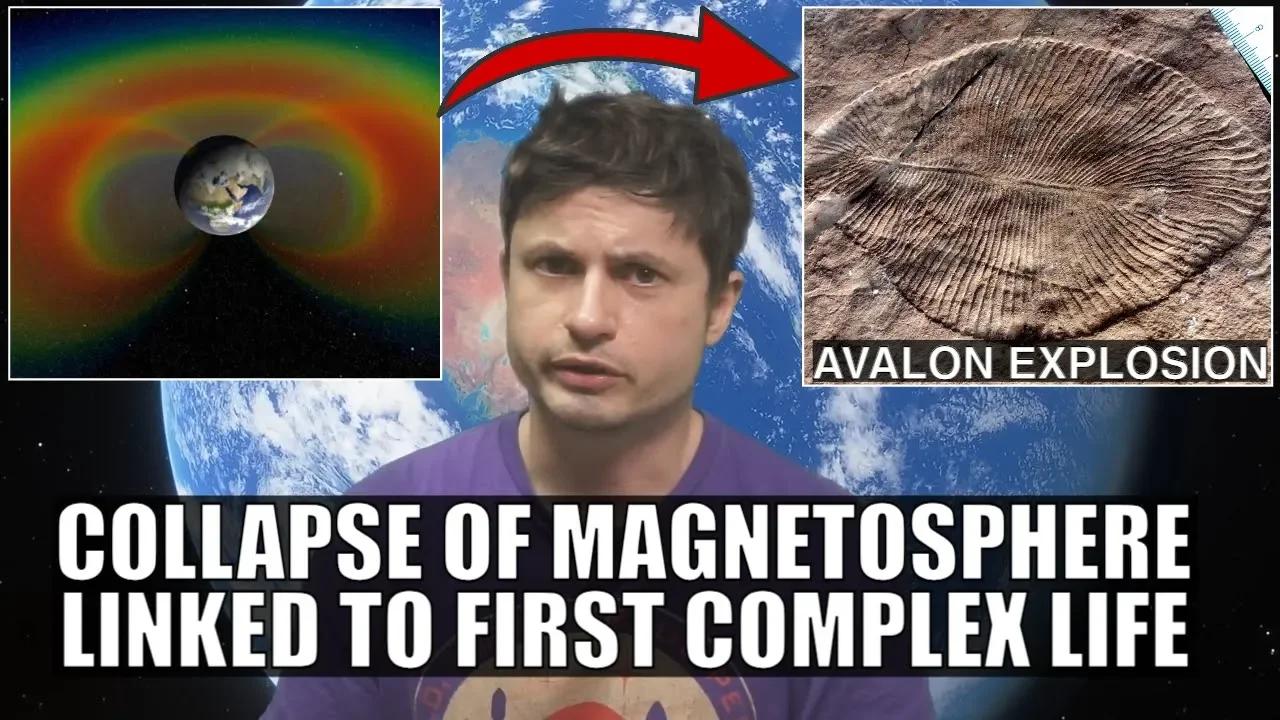 Unusual Link Between Complex Life on Earth and Magnetosphere Collapse