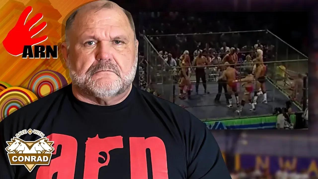 Arn Anderson on why some of cities got steel cage matches vs War Game ...