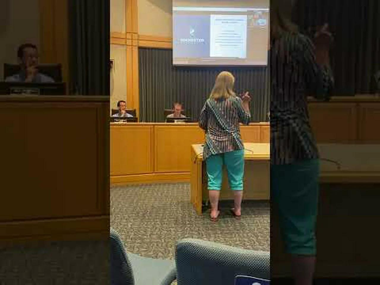 Mayor Norton is asked serious questions at the City Council Meeting ...