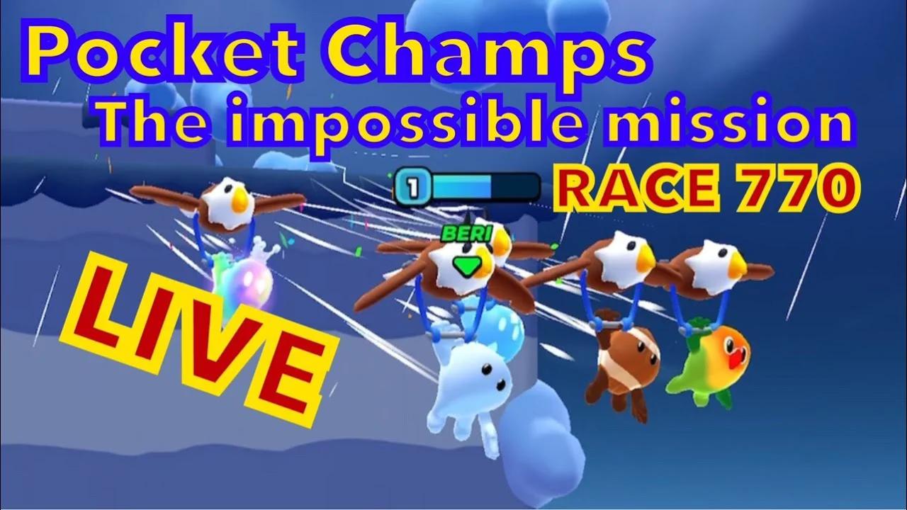 Pocket Champs Race 770 the impossible mission