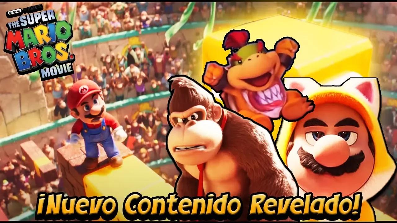 ¡Nueva información oficial revelada de Super Mario Bros la película!