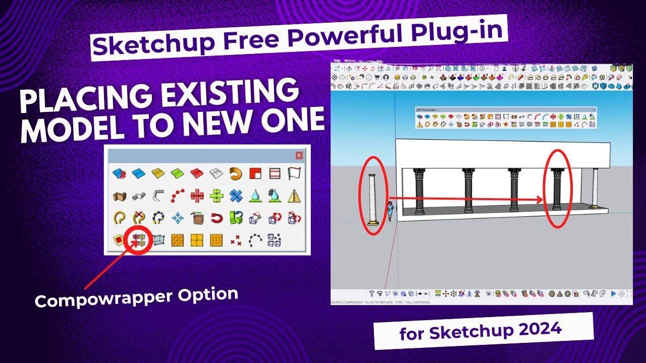 sketchup tutorial / jhs powerbar plugin