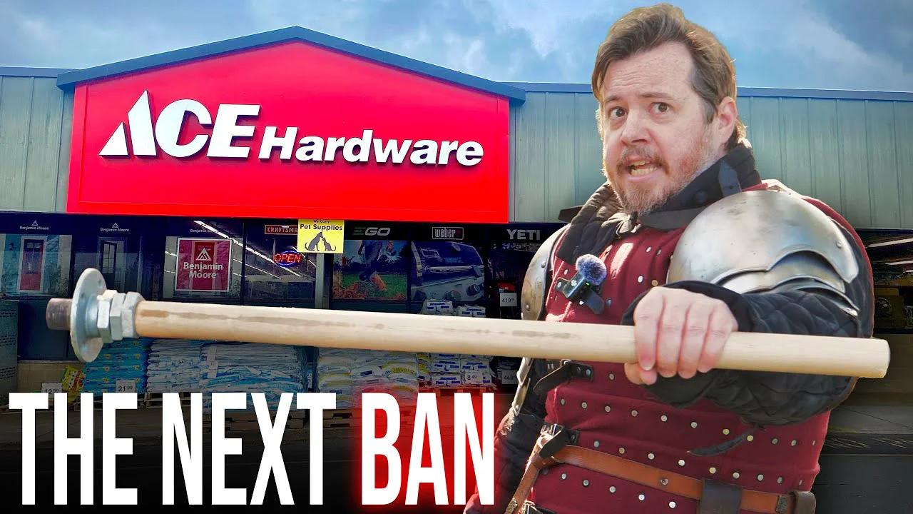 will they try and BAN HARDWARE STORES next?!