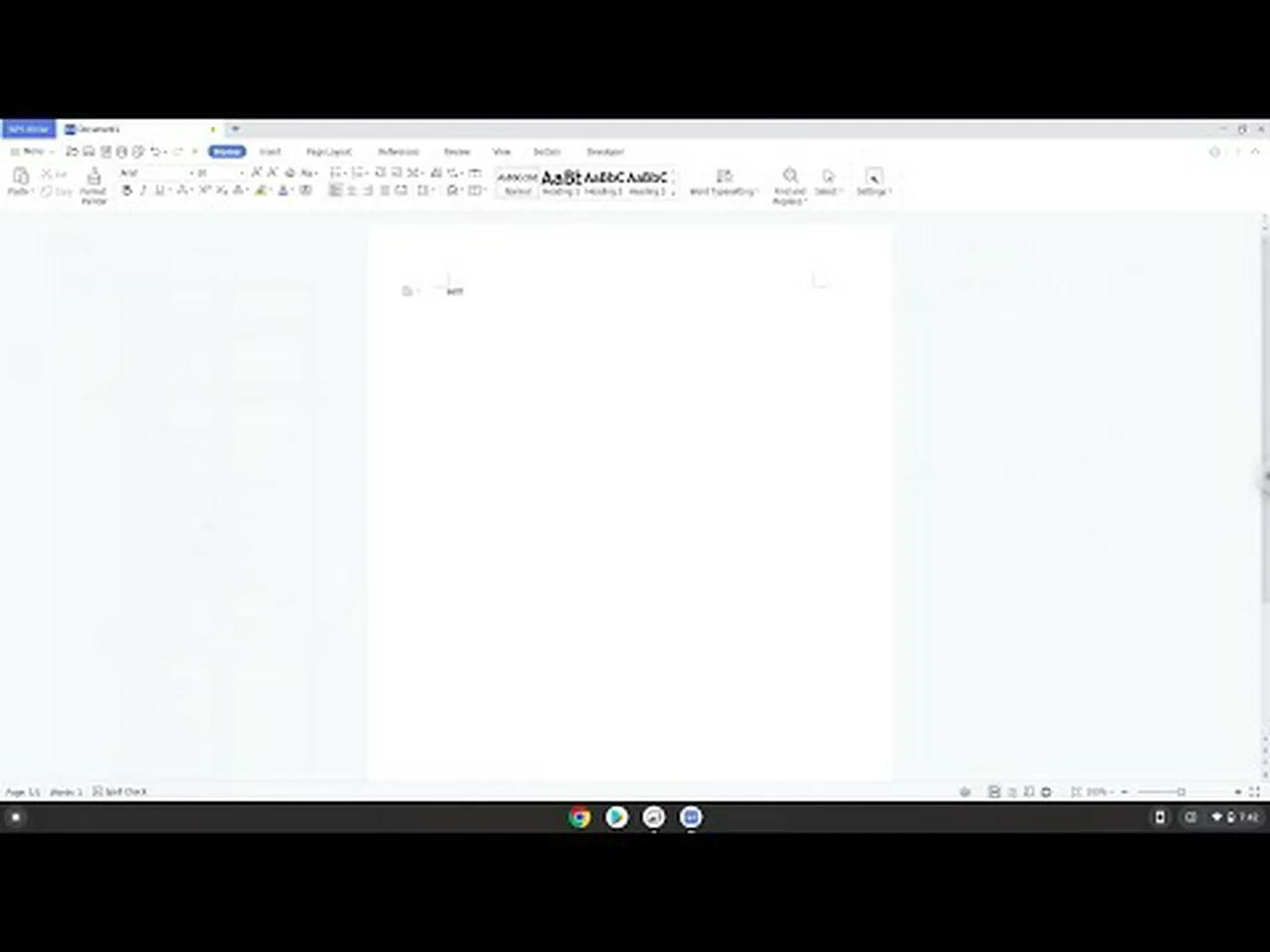 How to install WPS Office 2019 on a Chromebook - June Update