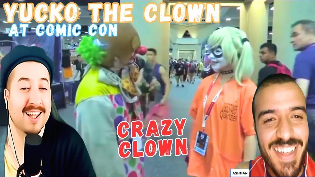 Yucko the clown San Diego Comic con Reaction
