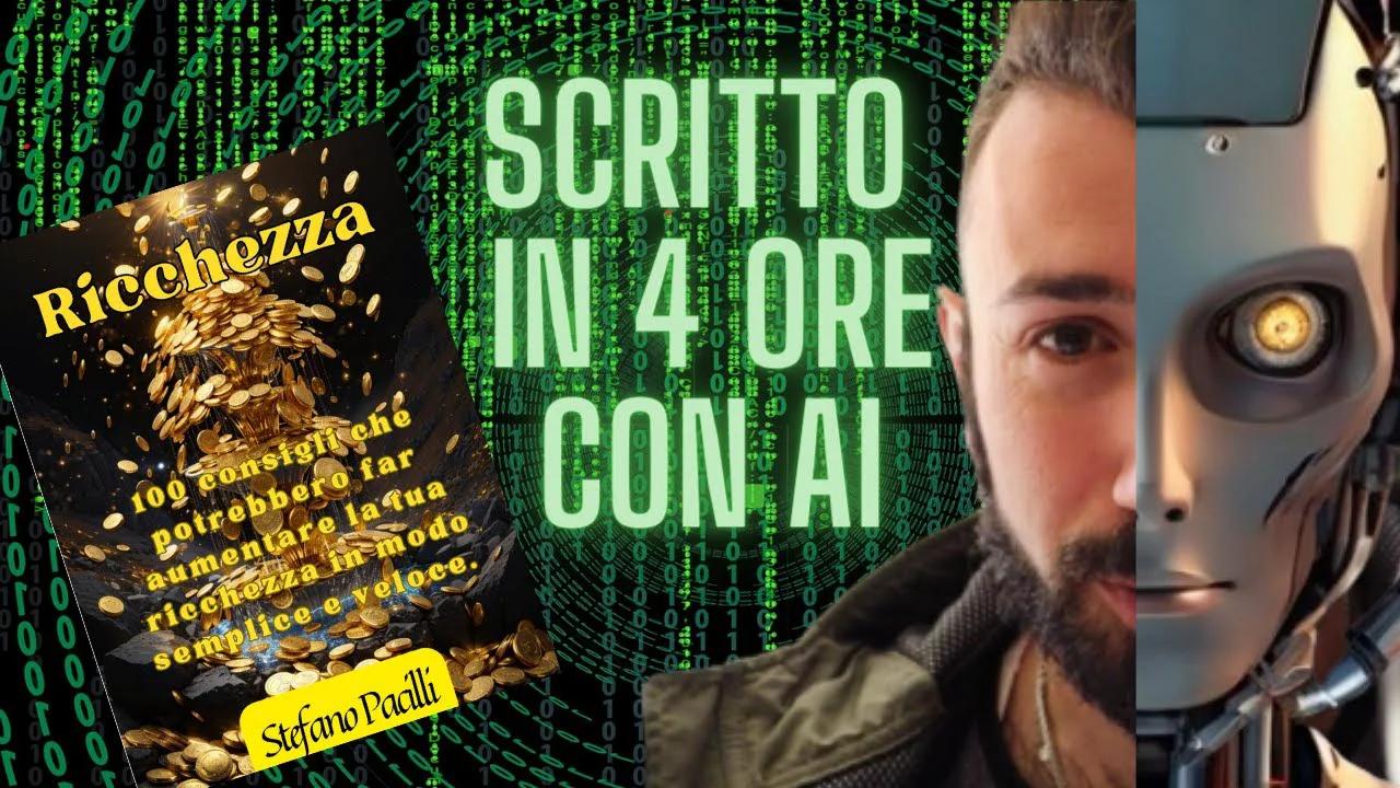 come scrivere un libro in quattro ore con ai pro e contro