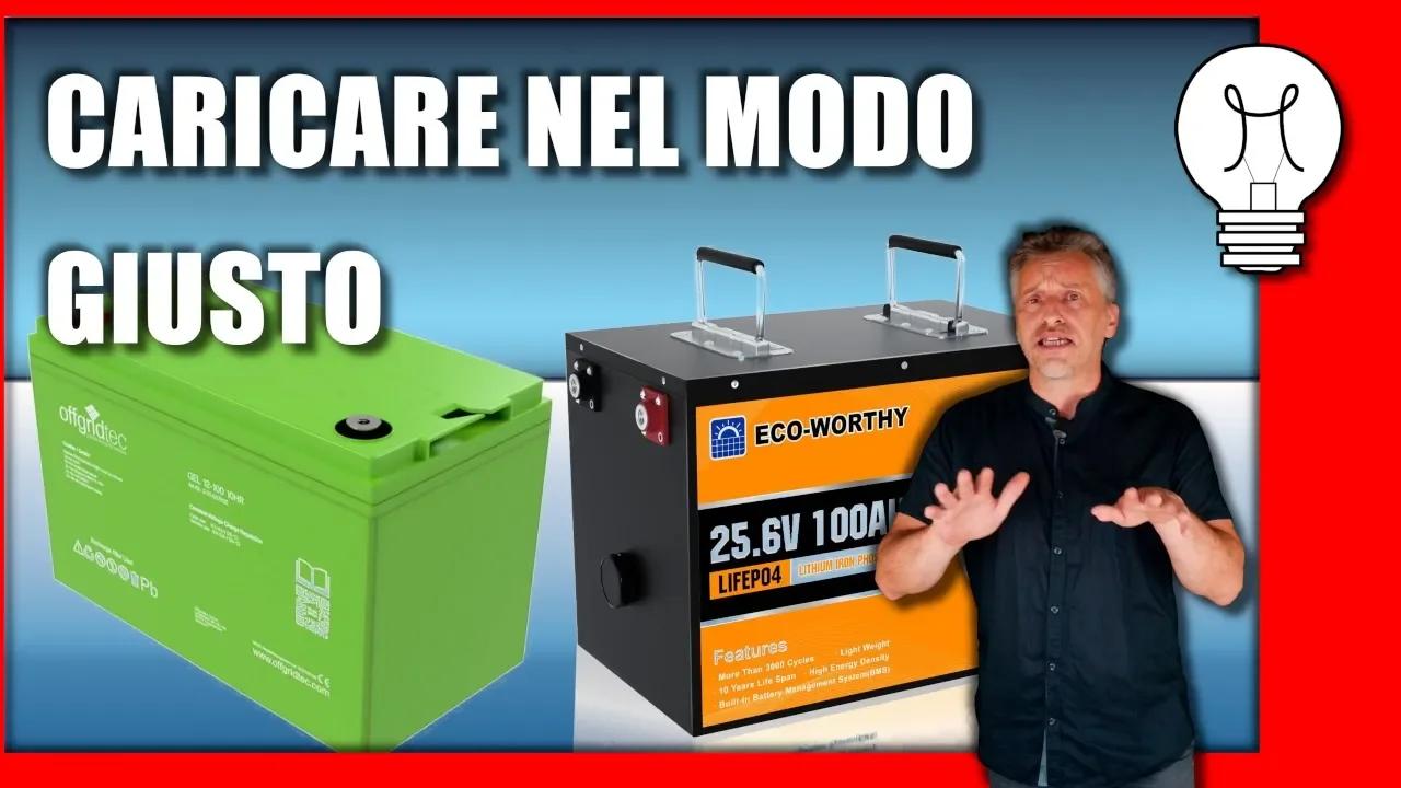 Caricare le batterie nel modo giusto